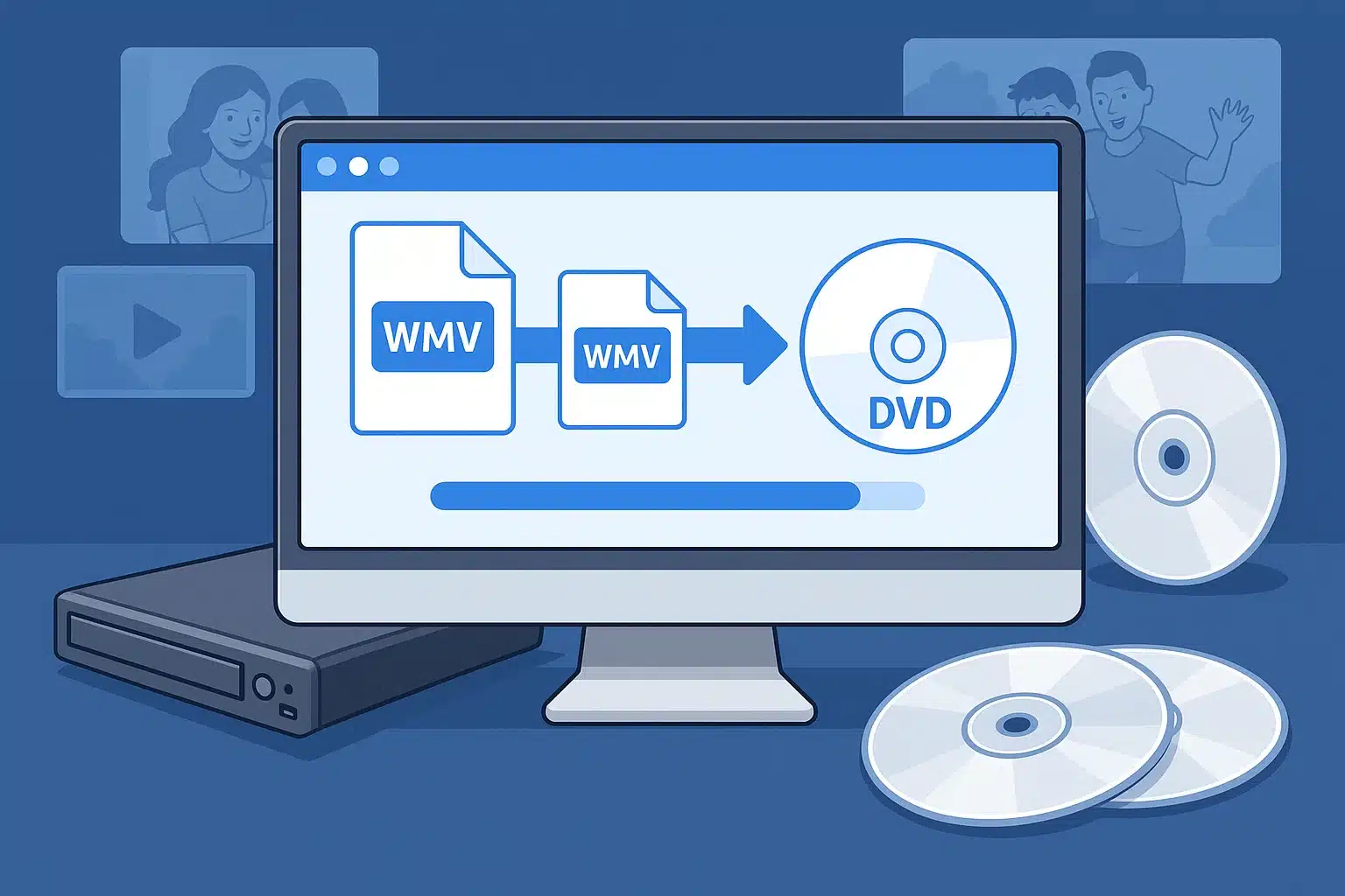 WMV to DVD: 3 Easy Methods That Actually Work in 2025
